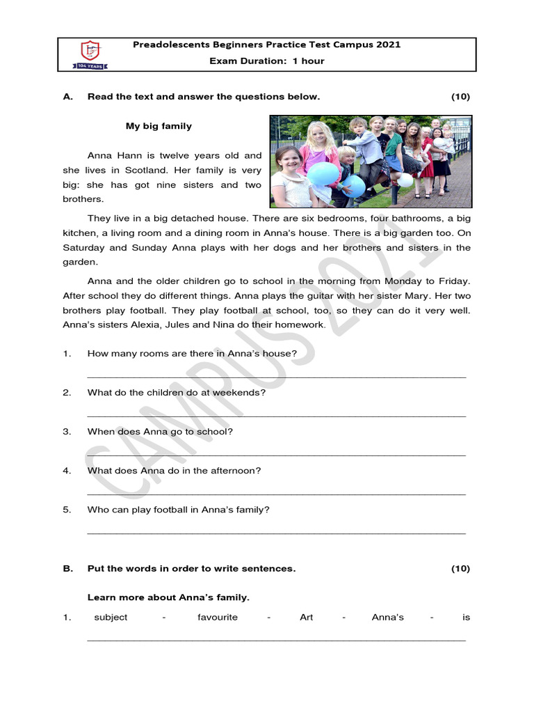 Pread Beg - Sample Campus 2021 | PDF