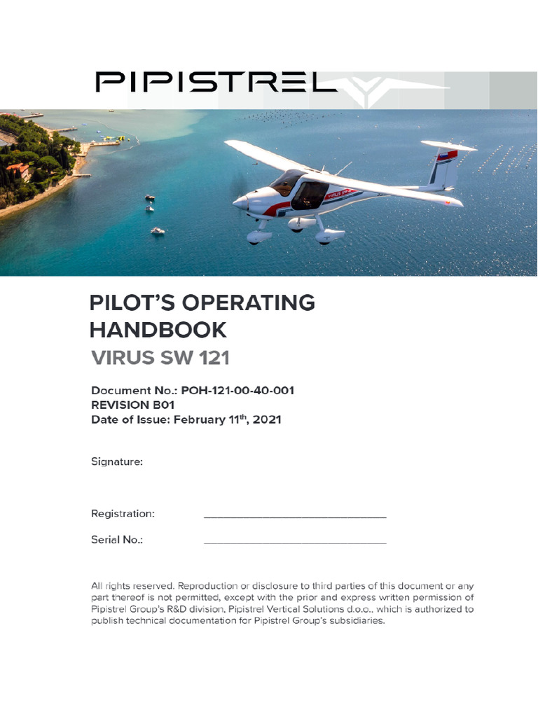 Pipistrel POH | PDF
