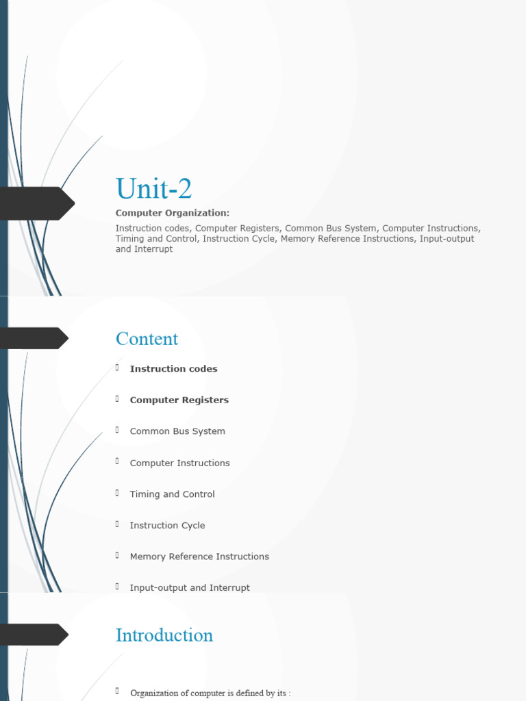 Unit 2 JSPSingh Part 1 | PDF | Central Processing Unit | Input/Output