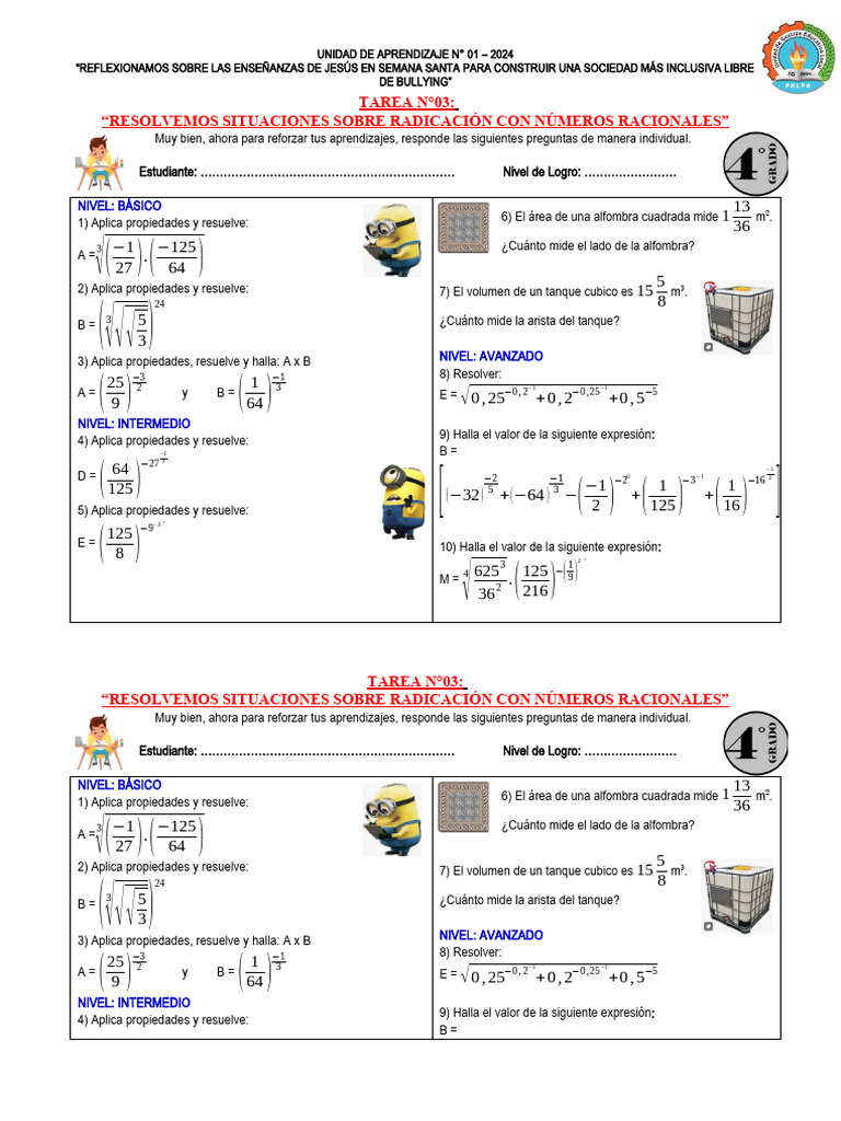 Tarea 3-4to-Ua1-2024 | PDF