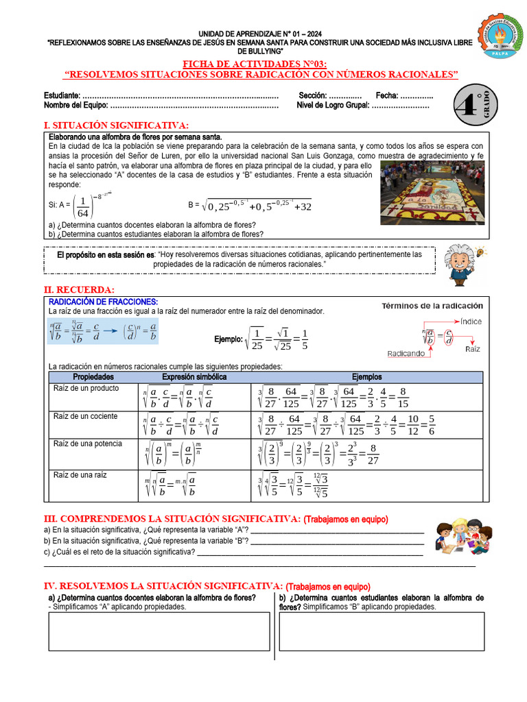 FICHA 3-4TO-UA1-2024 | PDF
