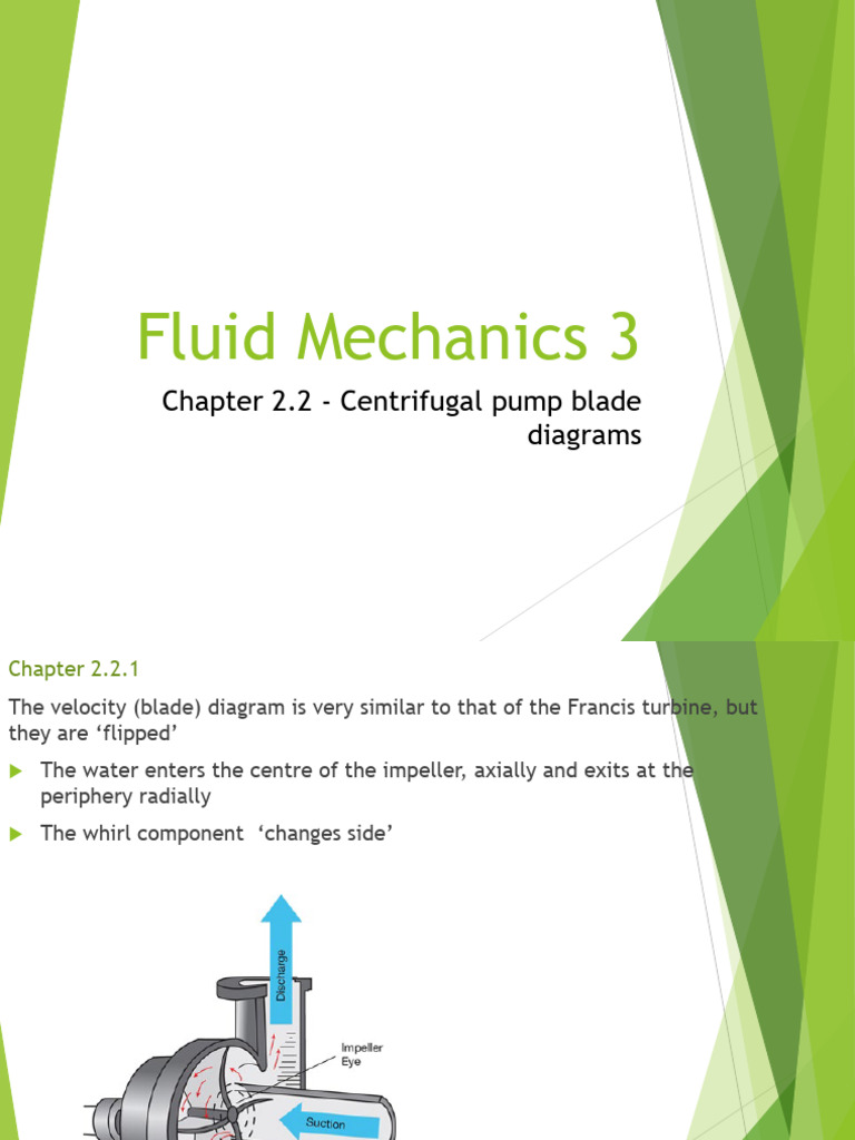 Centrifugal Pump Lecture | PDF | Turbine | Pump