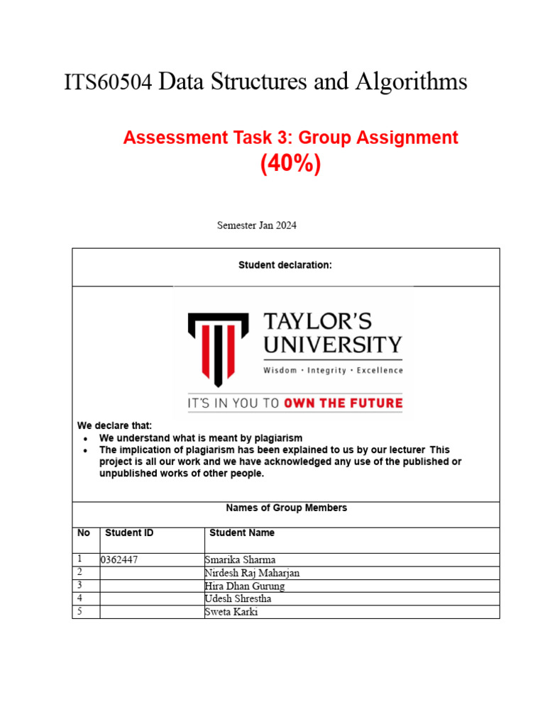 DSA Assignment | PDF | Data Structure | Algorithms DSA Assignment | PDF | Data Structure | Algorithms
