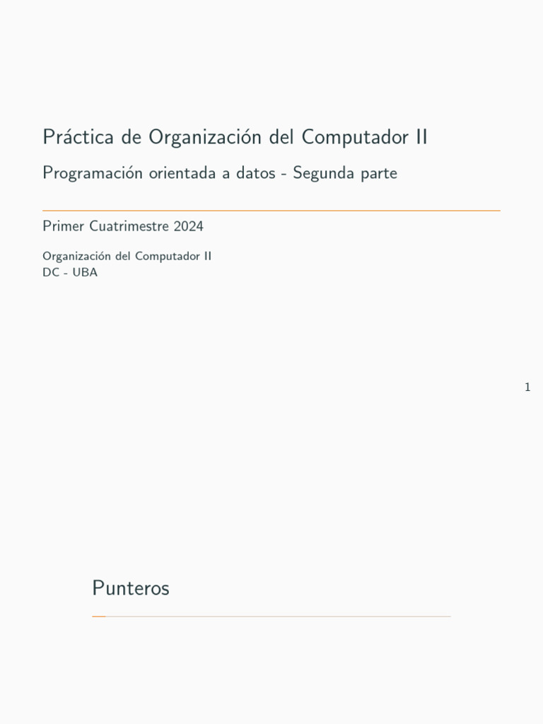p01-c02b-Punteros | PDF | Puntero (Programación de computadora) | Variable (informática)