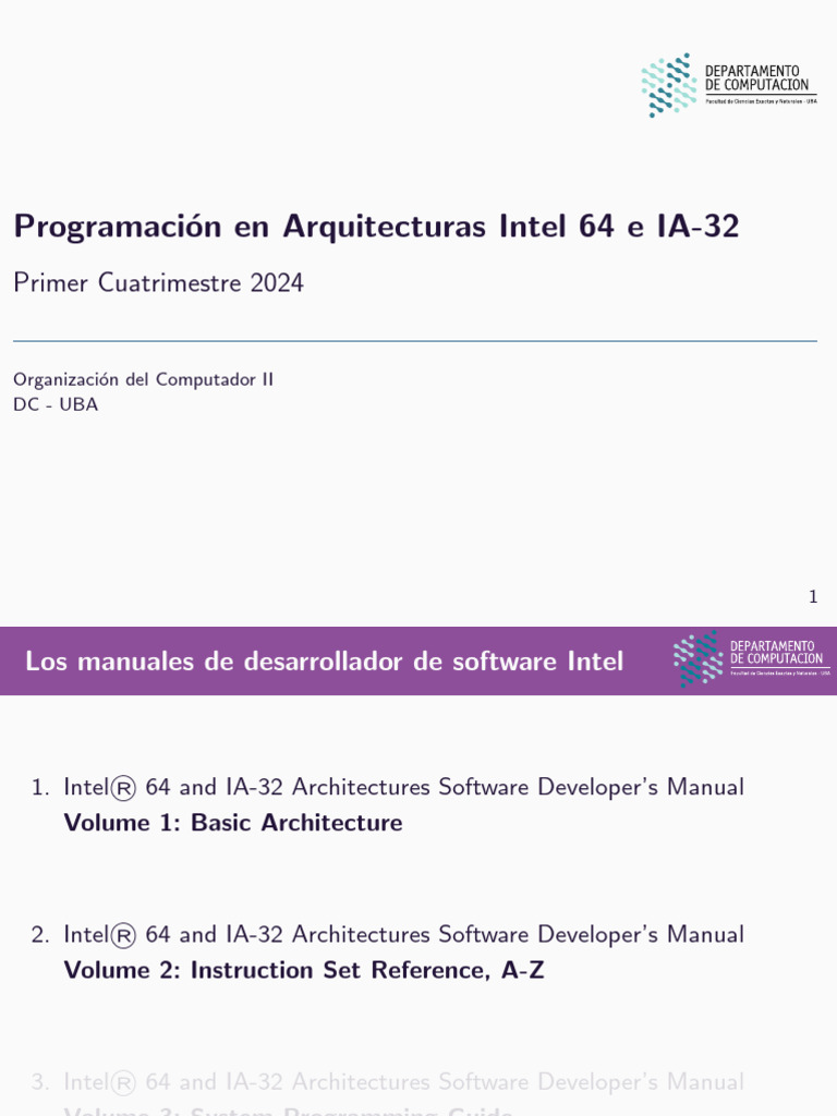 p01 c01b Assemblerx86 | PDF | Lenguaje ensamblador | Compilador