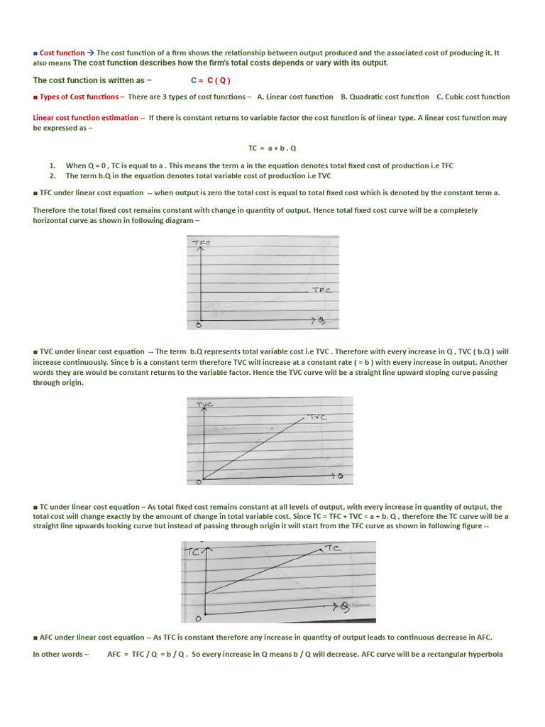 Estimation of Cost | Download Free PDF | Equations | Function (Mathematics)