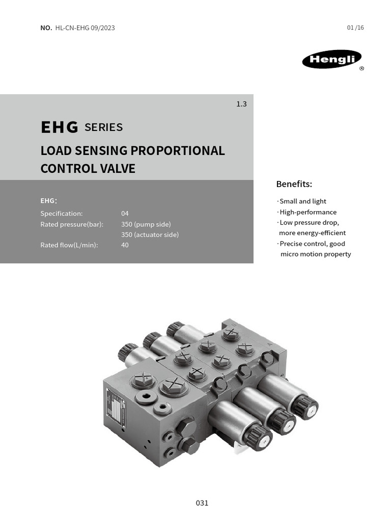 EHG | PDF | Valve | Pump