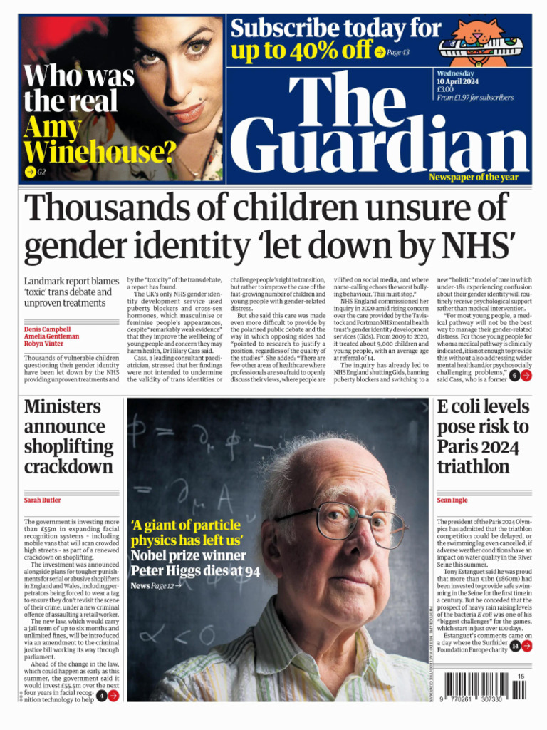 The Guardian 10 April 2024 Freemagazines Top Pdf