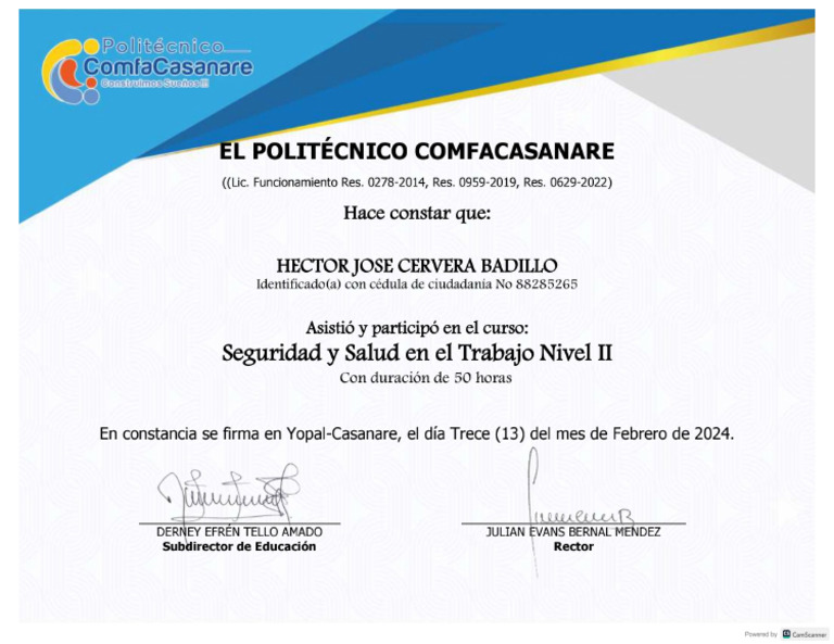 Hector Jose Cervera Badillo | PDF