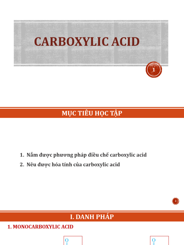 Acid Carboxylic | PDF