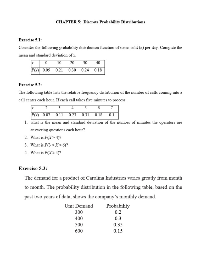 Exercises c5 | PDF | Mathematical Analysis | Applied Mathematics