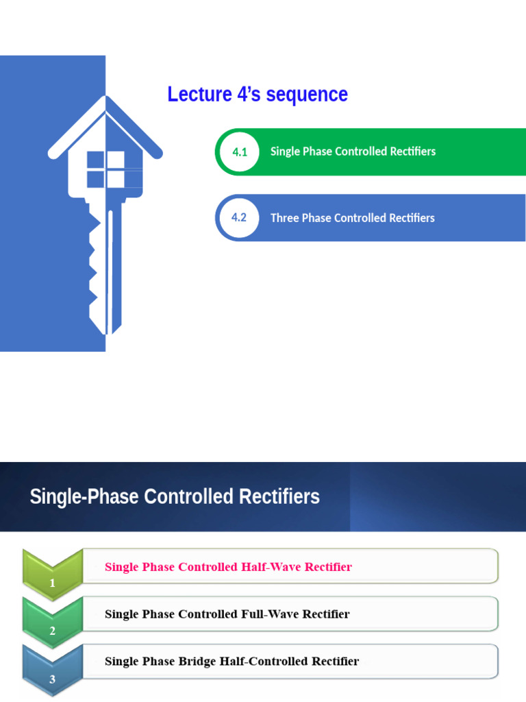 Controlled Rectifiers | PDF | Rectifier | Electromagnetism
