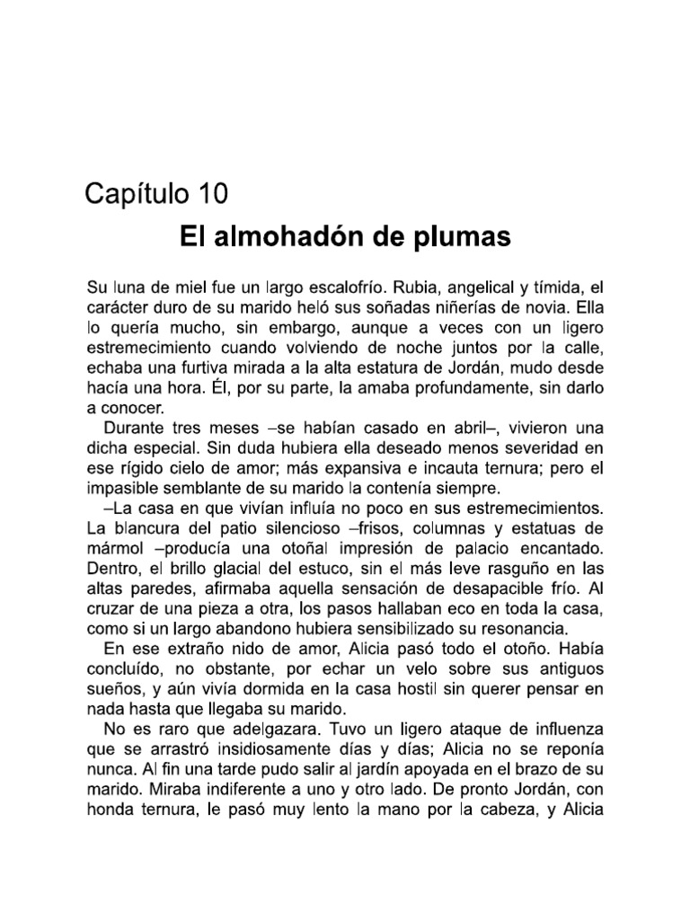 El Almohadon de Plumas | PDF