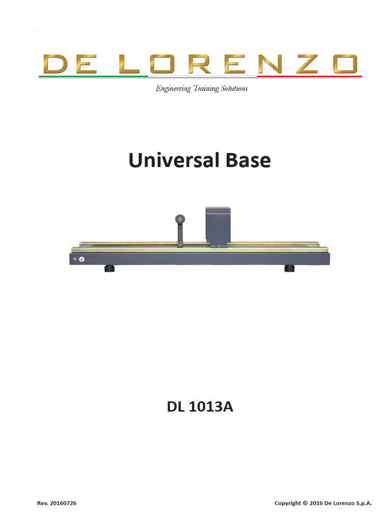 Dl 1013a Ing | PDF | Screw | Manufactured Goods