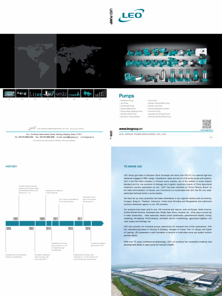 Manual Bombas Leo | PDF