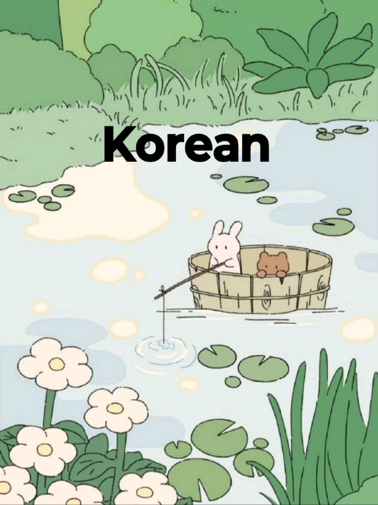 Apuntes de Coreano | PDF