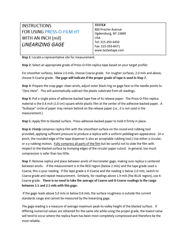 Linearizing Instructions | PDF