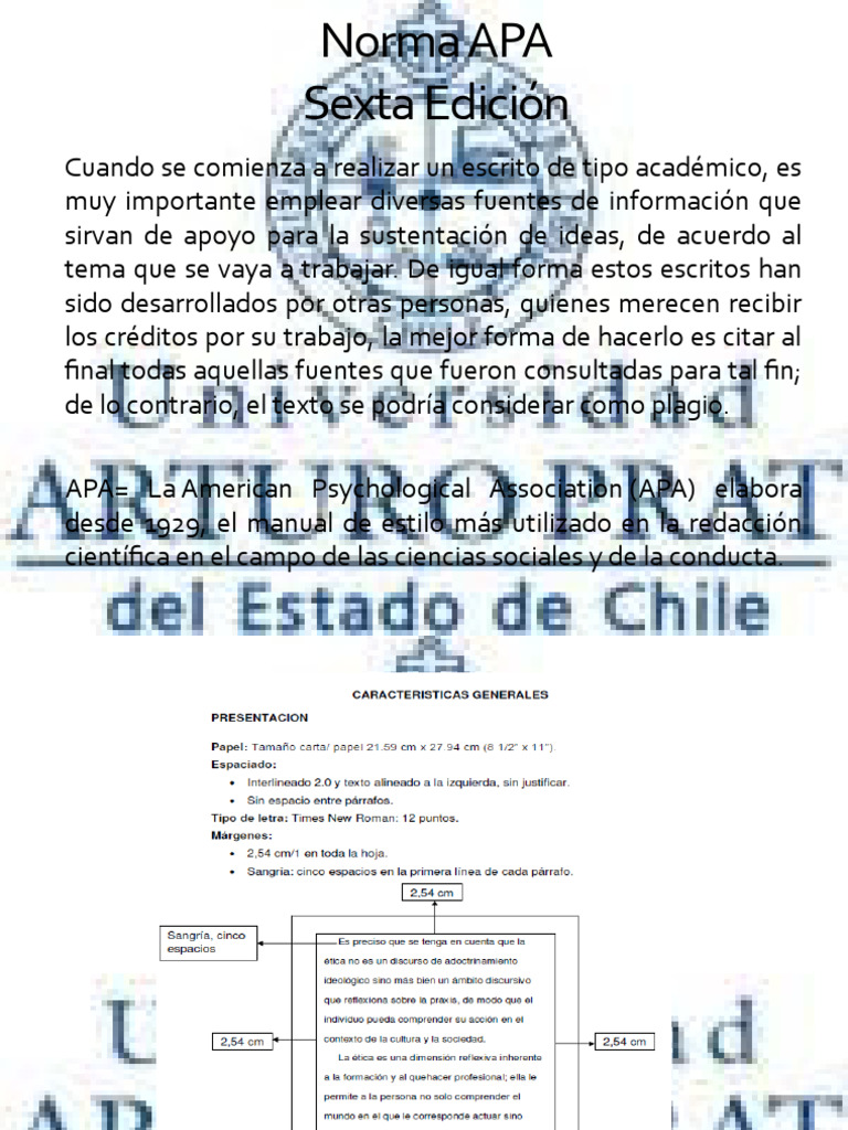 Guía de Citas y Referencias APA 6ª Ed. | PDF | Citación