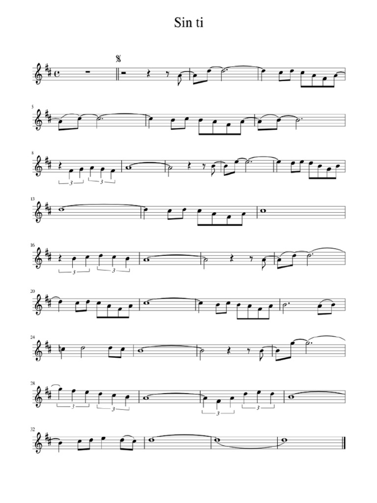 sin ti | PDF