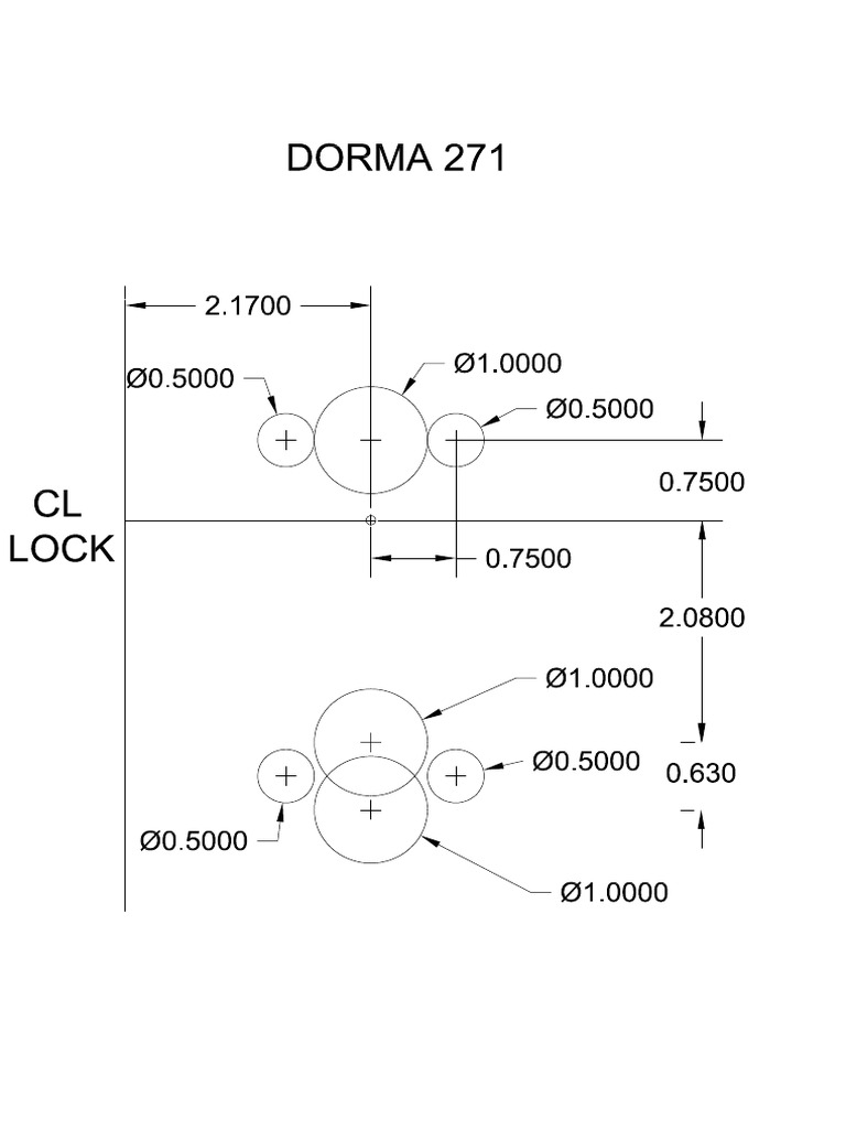 Dorma 271 Backset | PDF