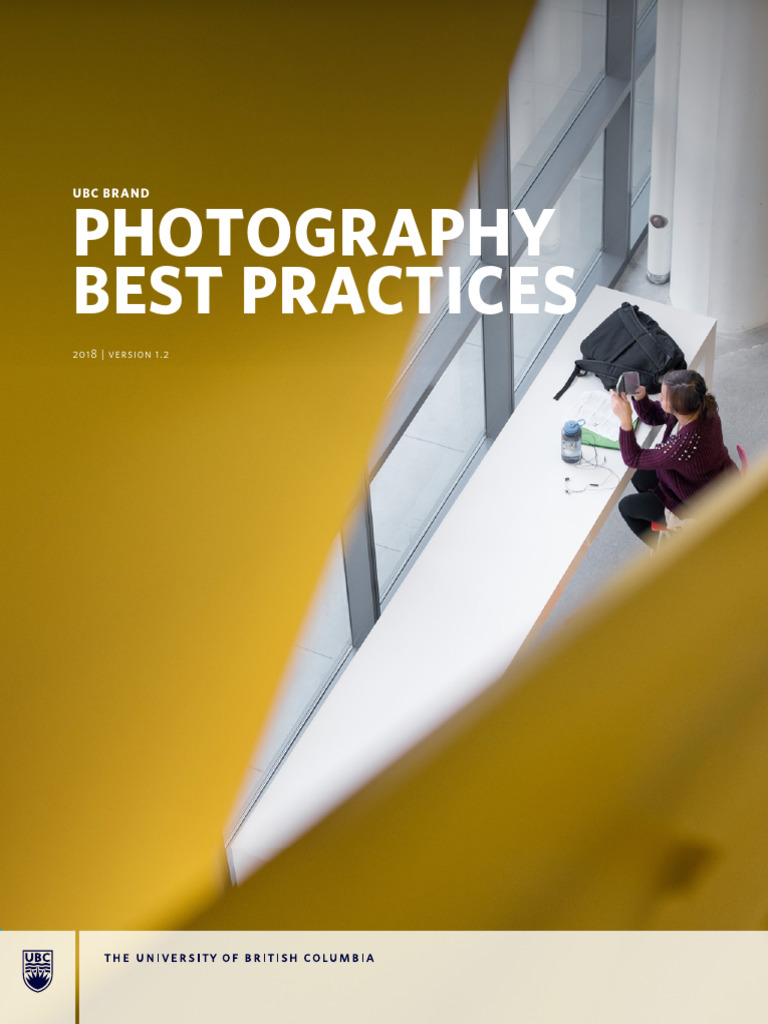 UBC Photography Best Practices Guide | PDF | Camera | Photographer