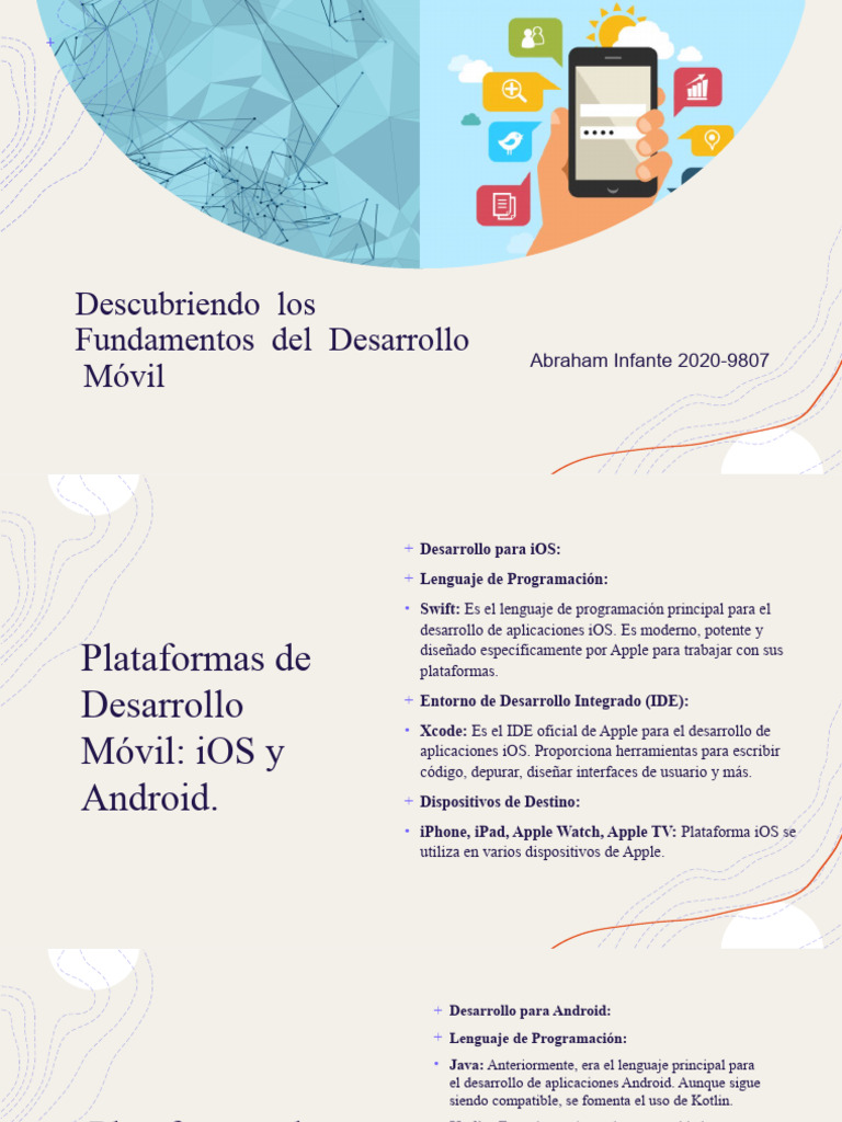 Descubriendo Los Fundamentos Del Desarrollo Móvil | PDF | Aplicación ...