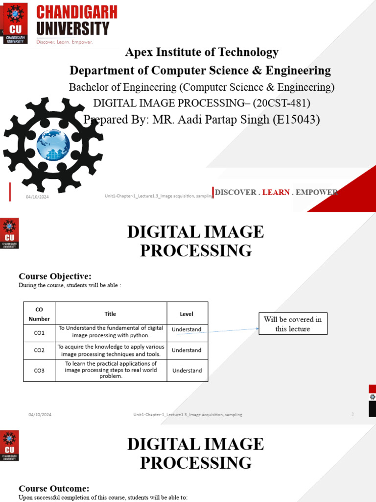 Unit 1 Chapter 1 Lecture 2 | PDF | Sampling (Signal Processing ... Unit 1 Chapter 1 Lecture 2 | PDF | Sampling (Signal Processing ...