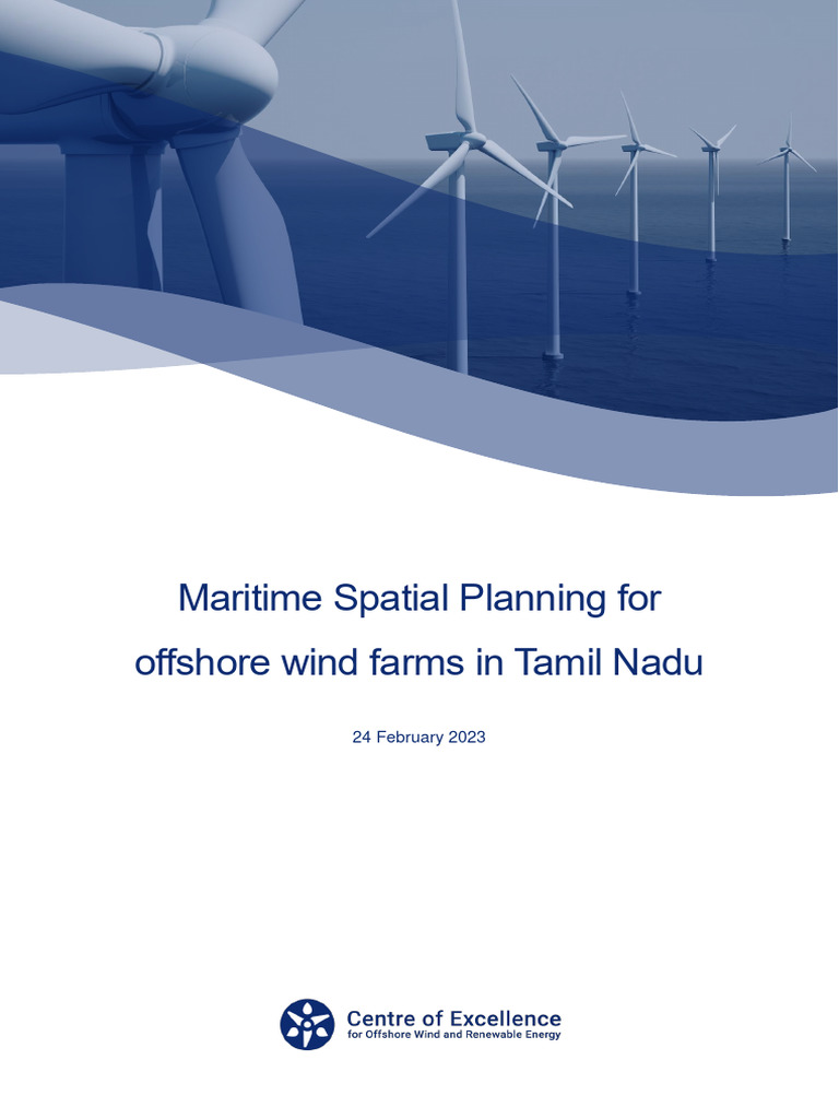 INDEPP Marine Spatial Planning Report TN | PDF | Offshore Wind Power ...