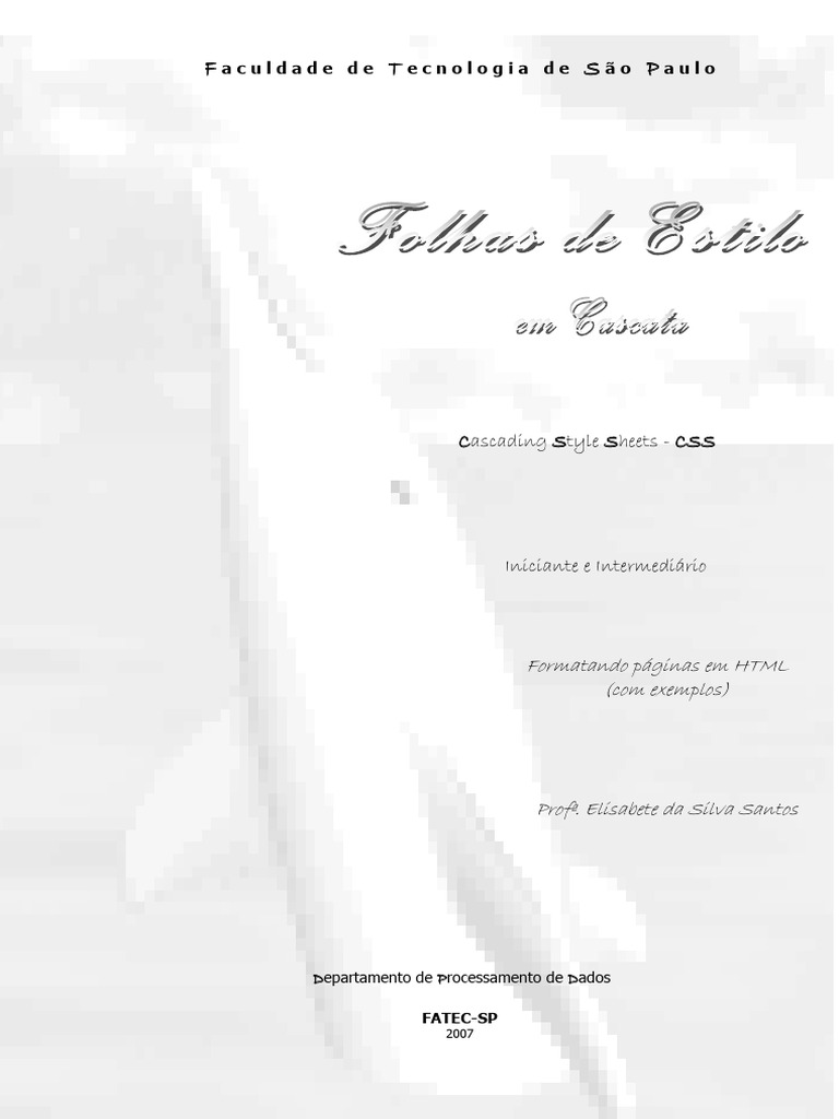 Css Simples | PDF | Html | Informática