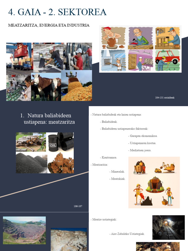 Dbh3 - 4. Gaia - 2. Sektorea | PDF