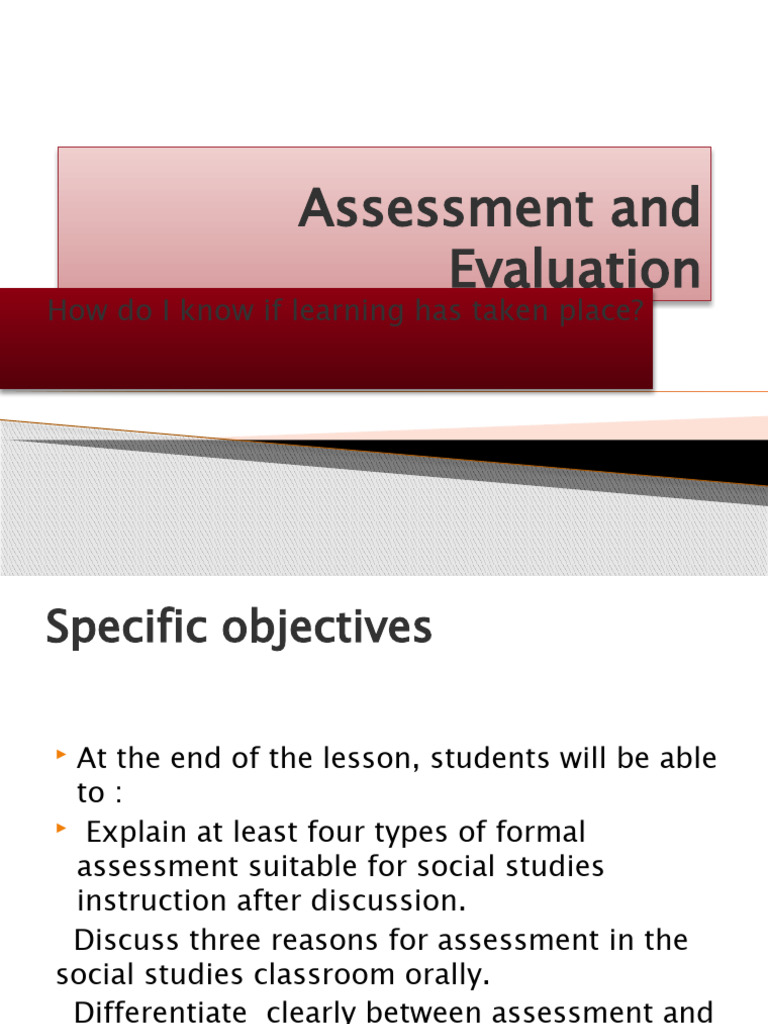 Assessment and Evaluation 2024 | PDF | Educational Assessment | Teachers