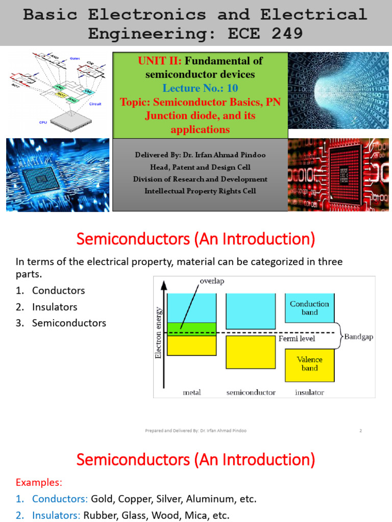 Unit 2 - Lectures 10 To 13 | PDF | P–N Junction | Bipolar Junction Transistor