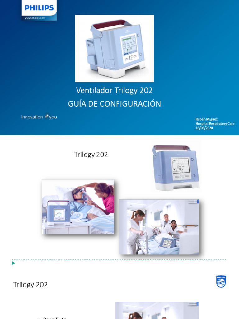 Manual de Configuracion Trilogy 202 | PDF | Terapia | Medicina CLINICA