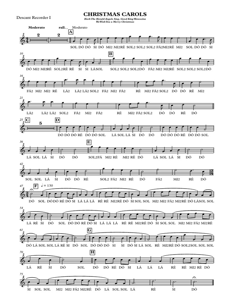 Christmas Carols | PDF