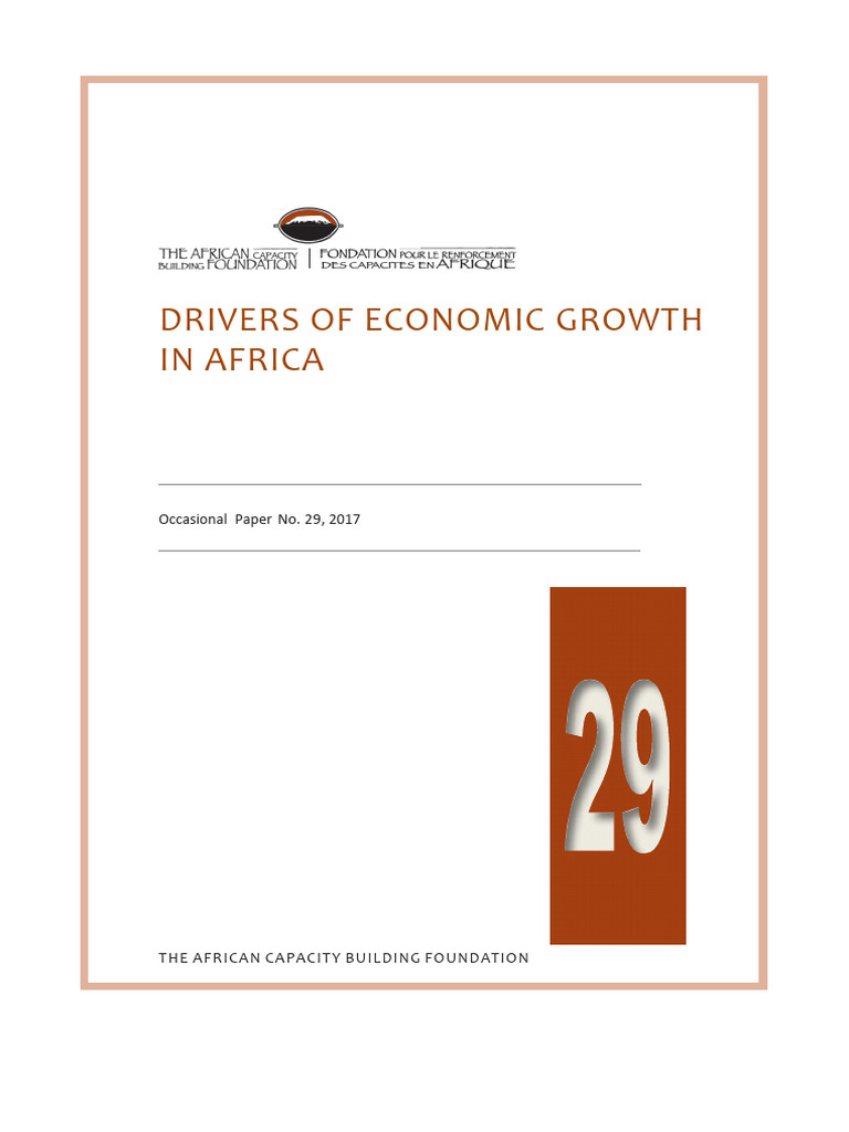 Economic Growth Drivers in Africa | PDF | Economic Growth | Gross ...