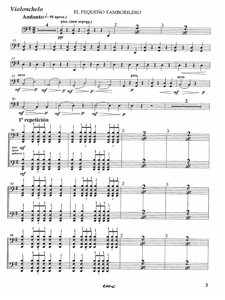 Violonchelo 22-24-25 | PDF