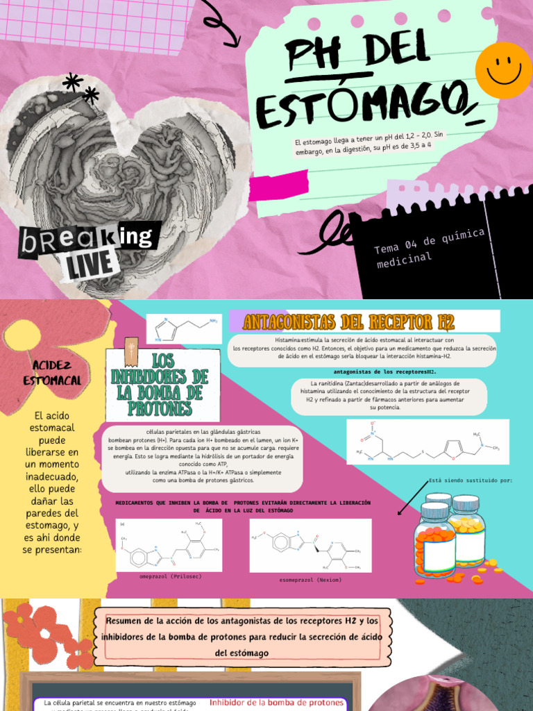 PH Del Estómago | PDF | Hidróxido | Estómago