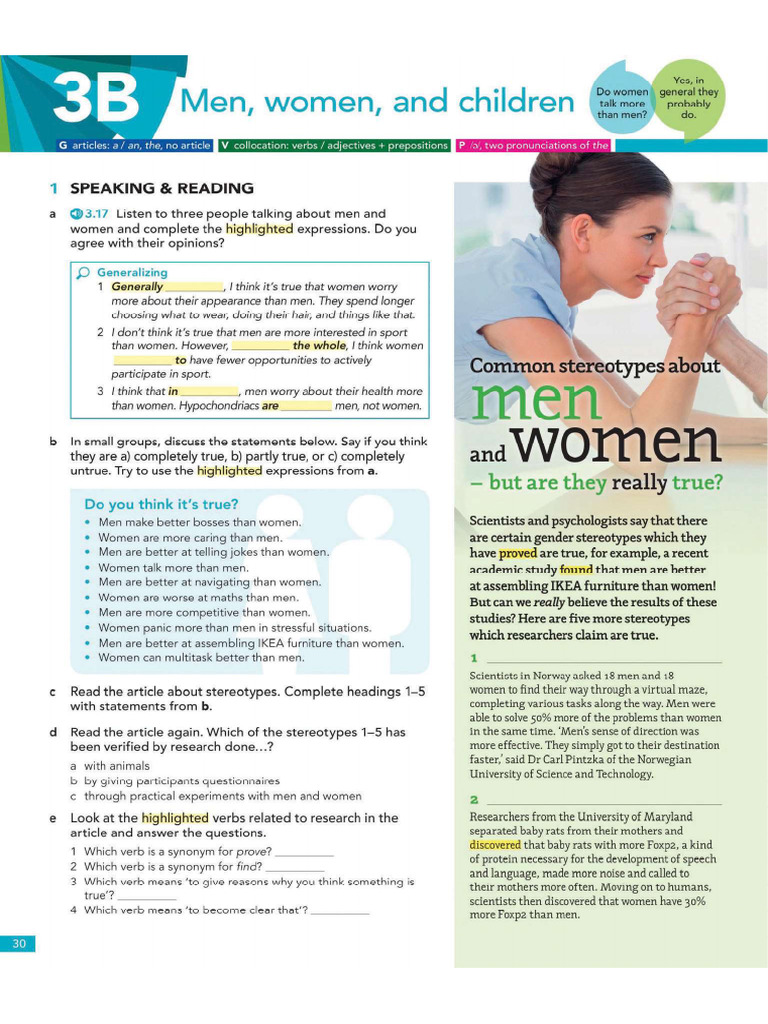 Gender Stereotypes | PDF
