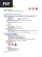 Caustic Soda Safety Data Sheet | PDF | Sodium Hydroxide | Dangerous Goods