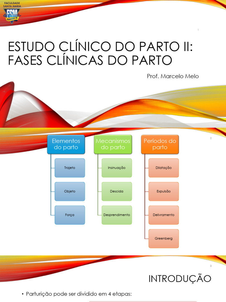 Fases Clínicas do Trabalho de Parto | PDF | Parto | Placenta
