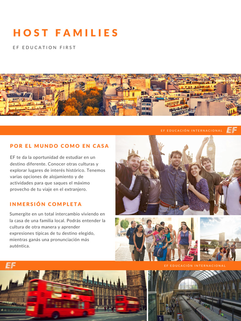 EF Host Families | PDF