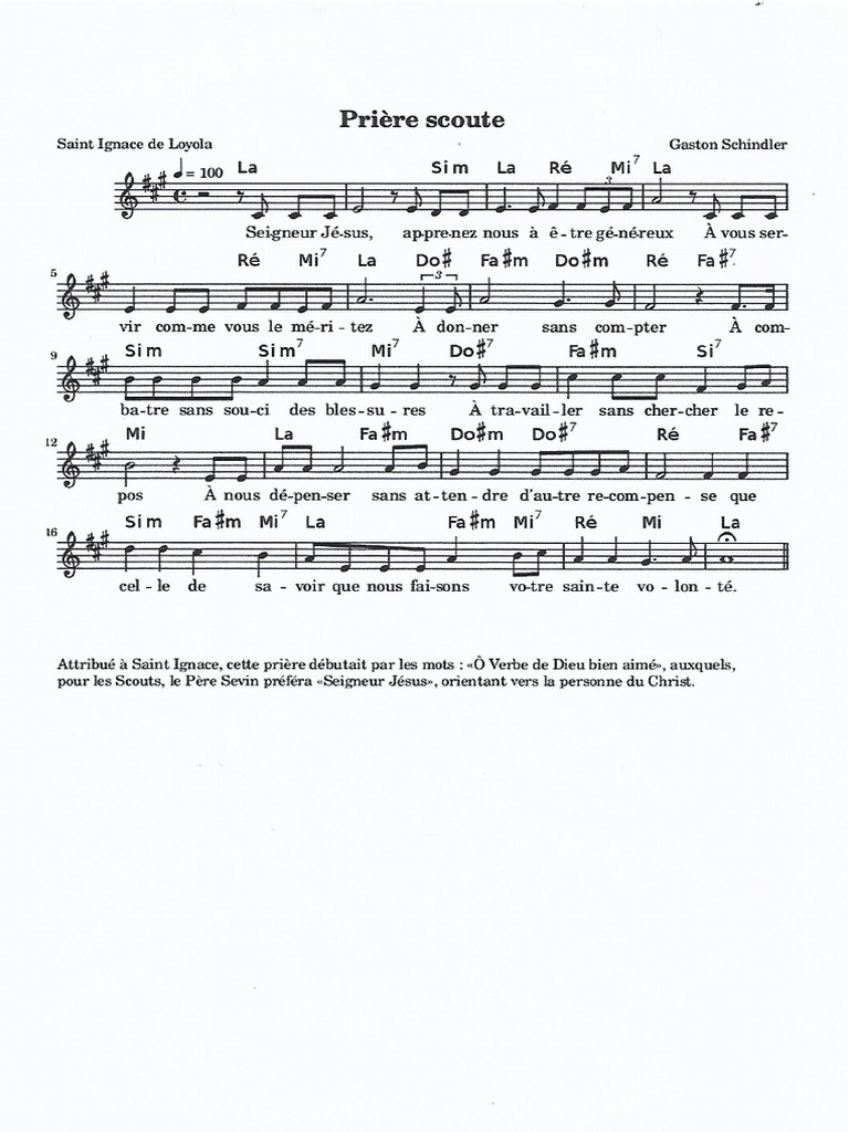 Prière Scoute | PDF