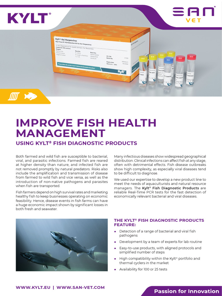 KYLT Portfolio Aquaculture | PDF | Real Time Polymerase Chain Reaction ...