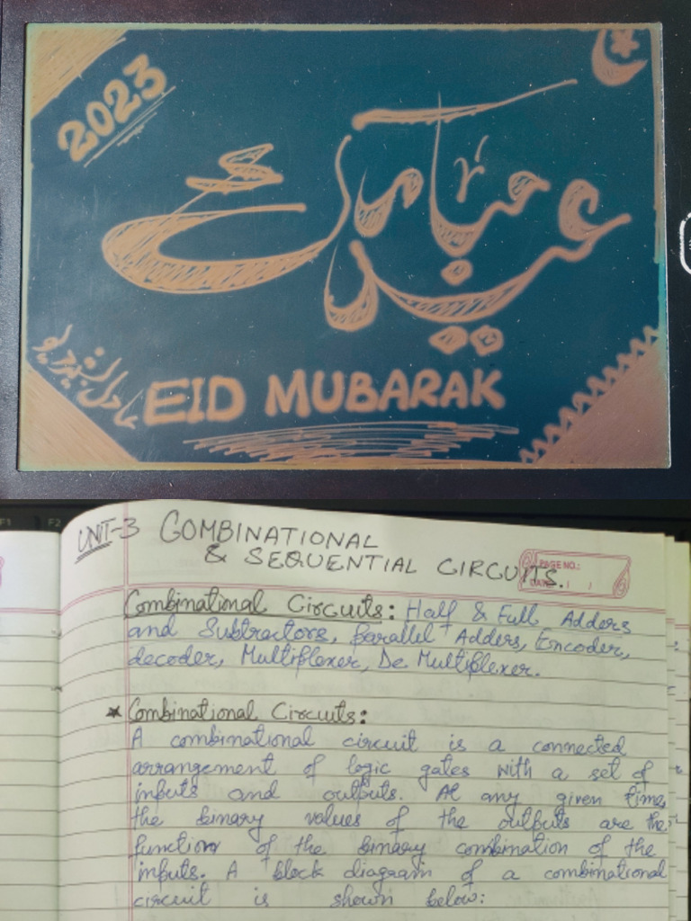 Combinational & Sequential Circuits | PDF