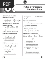Rotational Motion Class 11th IITJEE | PDF | Rotation | Torque