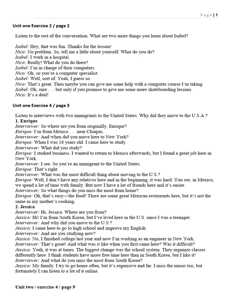 Audio Scripts | PDF | Waiting Staff | Cooking