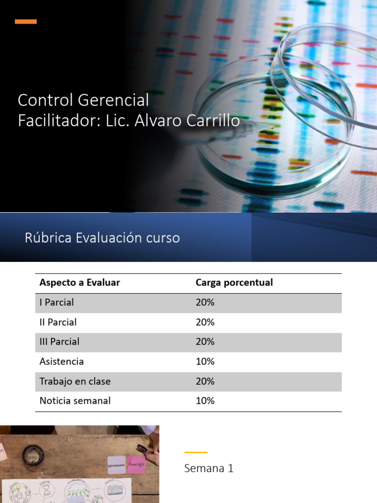 Control Gerencial 096 clase 1-2 material | PDF | Planificación estratégica | Planificación
