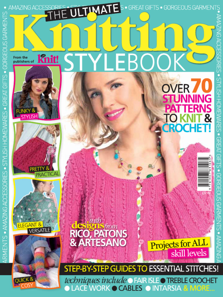The Ultimate Knitting Stylebook from Let's Knit Magazine | PDF