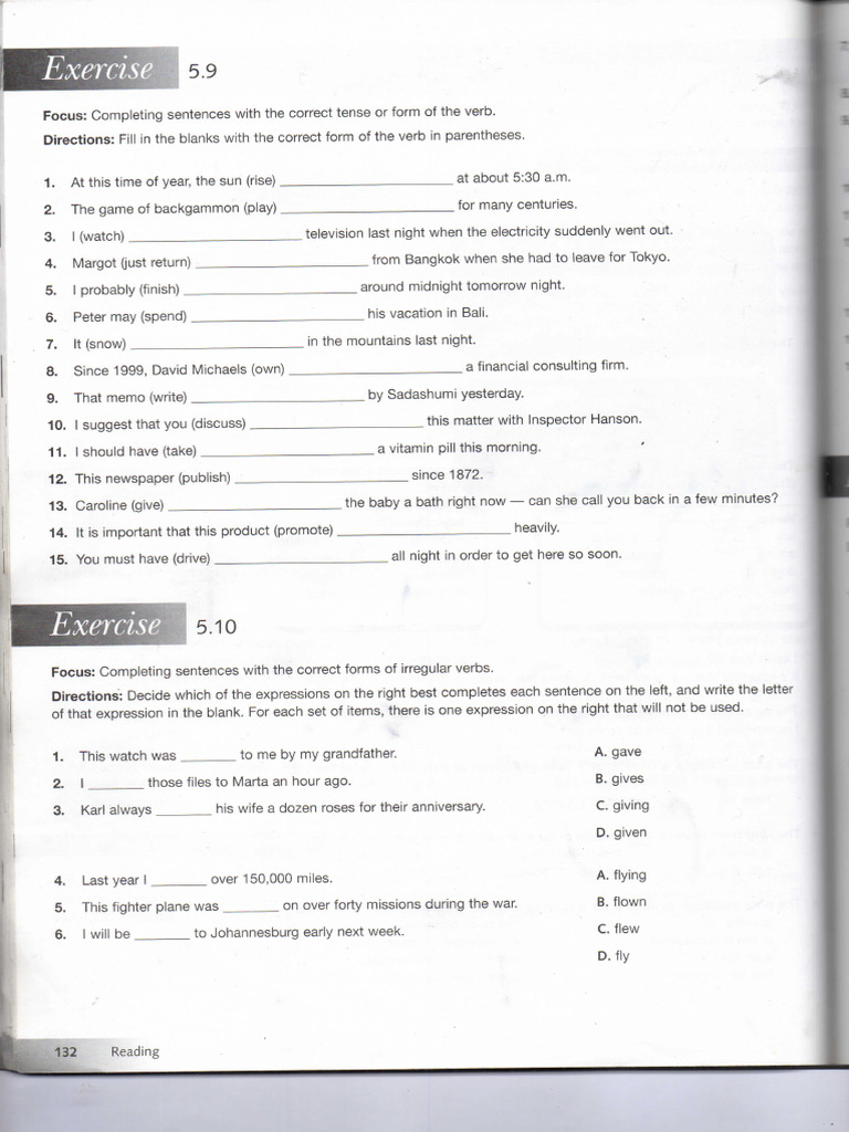 Grammar Toeic Brogers1 PDF | PDF | Linguistics | Grammar