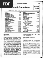 Ford 4R70W Transmission Specs Guide | PDF | Technology & Engineering